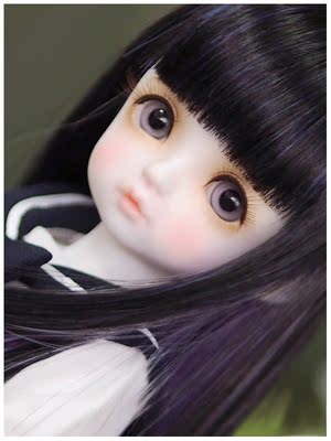 6分树脂吸头裸娃sd儿童玩偶