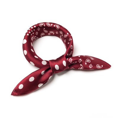 阿美咔叽腰果花方巾复古男士丝巾扣英伦风领巾男佩斯利纹小围巾