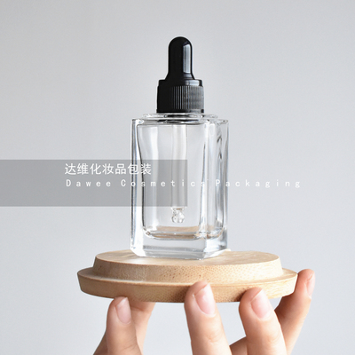 乳液精华方形旅行滴管瓶