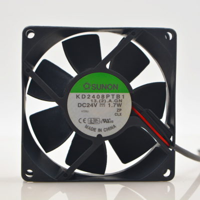 8025 8cm 24V 3.4W KD2408PTB1-6A 变频器 散热风扇