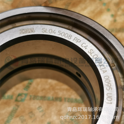 I-N-A 满装圆柱滚子轴承 SL045008-PP-C4 大游隙 40mm 68mm 38mm
