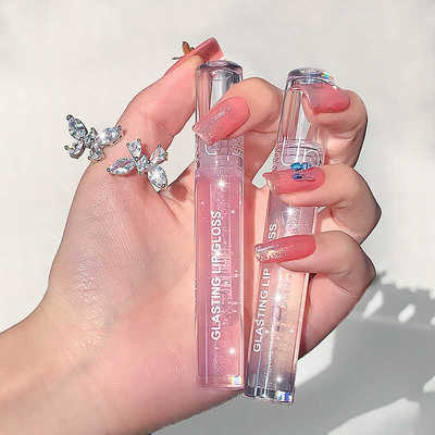 GLASTING LIP GLOSS plump Moisturizing Transparent lip oil 3g