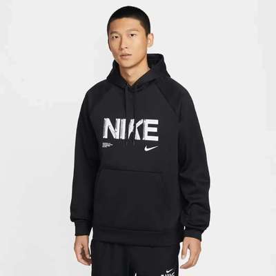 NIKE耐克男子卫衣26春季新款印花加绒运动休闲套头衫 IF2193-010