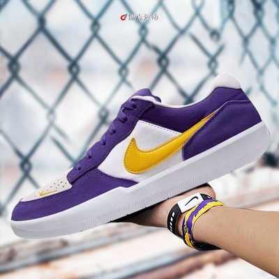 NIKE SB FORCE 58 耐克男鞋北卡蓝低帮休闲复古板鞋 HJ3489-141