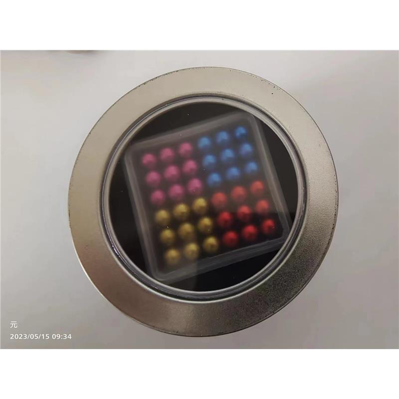高性能钕铁硼球形强磁球磁珠巴克球5MM彩色玩具磁球磁铁吸铁石