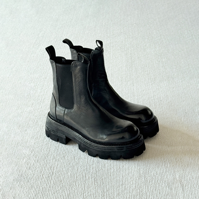 VIPlander增高厚底切尔西靴男