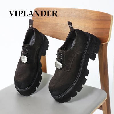 viplander春季新款复古德比鞋