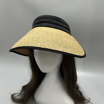 2026新款蝴蝶结草帽女夏季沙滩帽海边度假大太阳帽草编渔夫帽遮阳