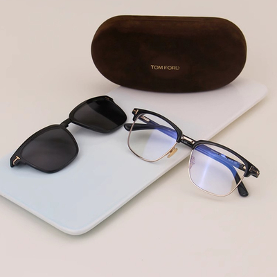 汤姆福特全框是磁吸套镜墨镜