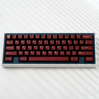 【盒装】Pyga二色ABS材质键帽原厂高度热升华客制化rainy75