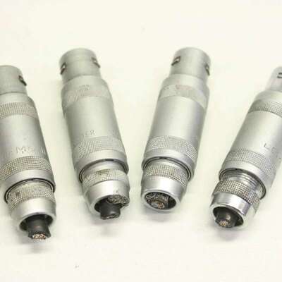 议价4x LEMO JAX2 6 3polig LEMO II Stecker Industrie connecto
