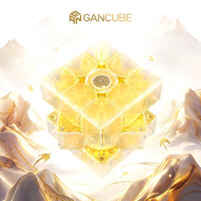 GAN15Maglev冬季限定款 峰芒 磁力三阶魔方收藏送礼比赛专用