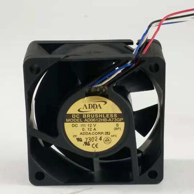 ADDA AD0612HB-A73GP DC12V 0.12A 6025 6CM散热直流静音机箱风扇