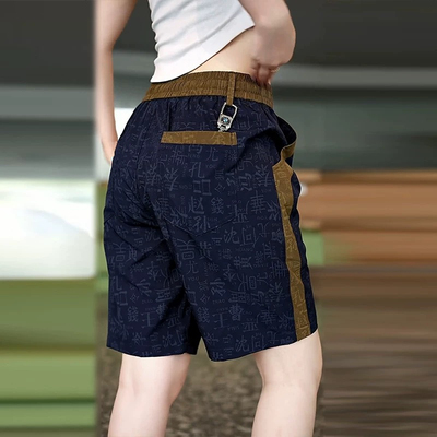 商场清仓尾货冰丝休闲裤女夏季薄款运动短裤百搭宽松阔腿五分裤子