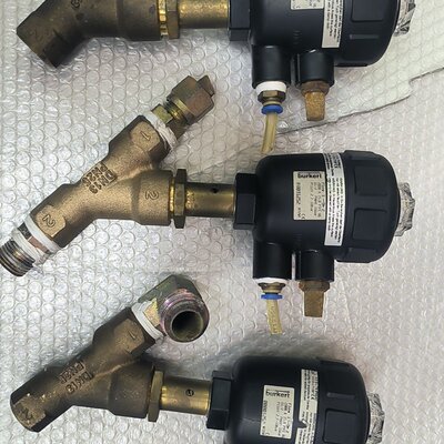 议价宝德burkert角座阀型号2000 A 15.0 PTF可维修