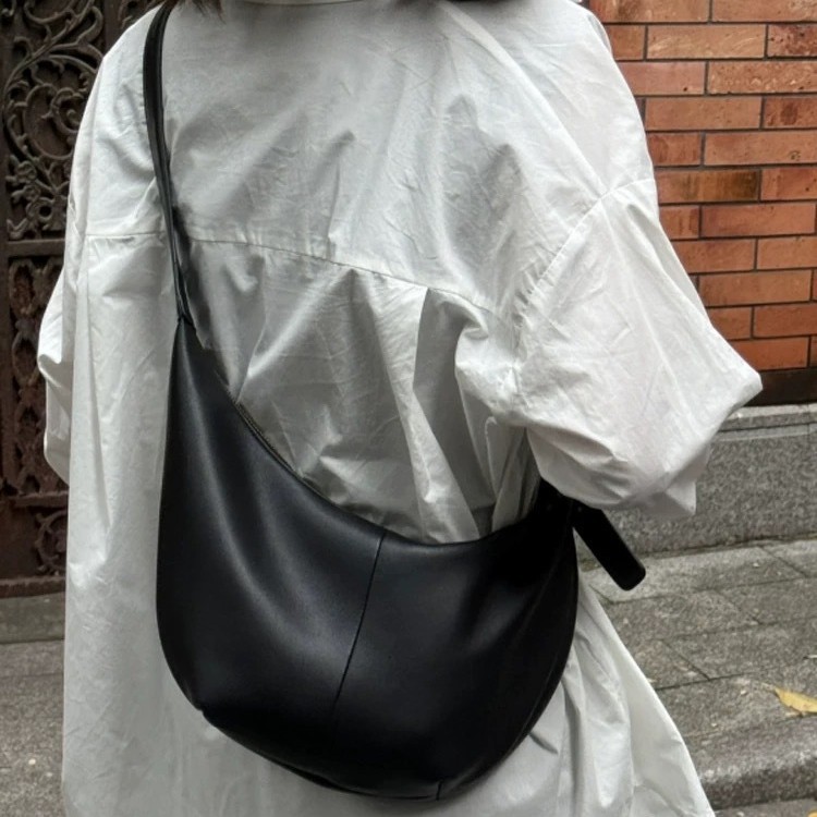 2026百搭极简慵懒风饺子软皮腋下包小众感通勤单肩包斜挎包包