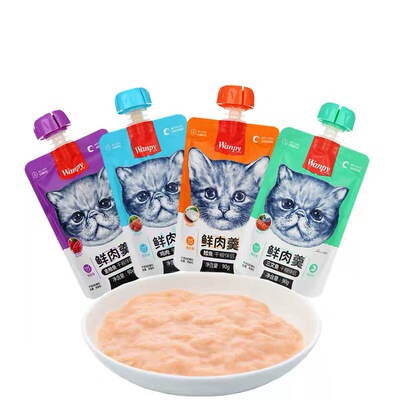 顽皮三文鱼鸡肉鲜封包主粮伴侣