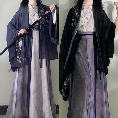 南阁原创2022涤纶天丝棉汉服