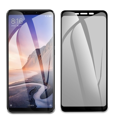 适用小米max3防偷窥钢化膜手机防窥屏6.9英寸mimax三全屏ma3小米米mx3防盗屏m3放窥反隐私mxa大米mi的屏膜x3