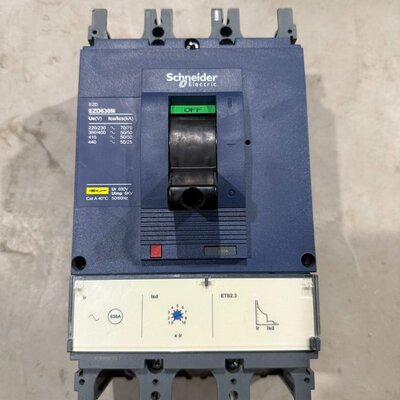 议价施耐德EZD630M塑壳断路器维修
