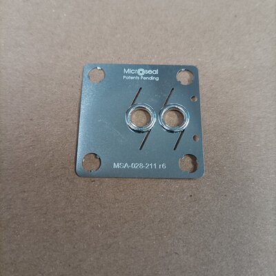 议价，Microseal 垫片MSA-028-211-R6,几乎全，维修