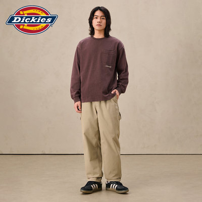 Dickies帝酷适26春秋SOLOTEX舒柔特面料橡筋腰头休闲伐木裤男女