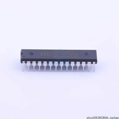 STC15W408AS-35I-SKDIP28  51系列 闪存：8KB RAM：512Byte