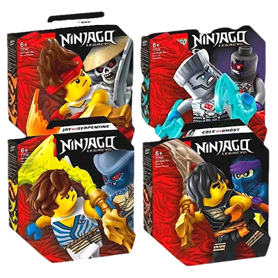 乐高LEGO 幻影忍者71730 71731 71732 71733 凯 赞 杰 寇智力拼接