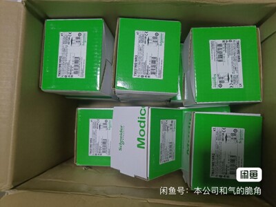 施耐德PLC可编程模块TM221CE40T全新原装，工程剩余