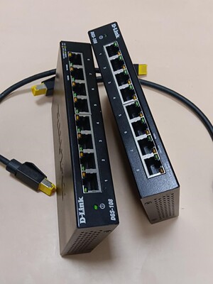 Dlink/友讯 DGS108  八口全千兆铁壳交换机