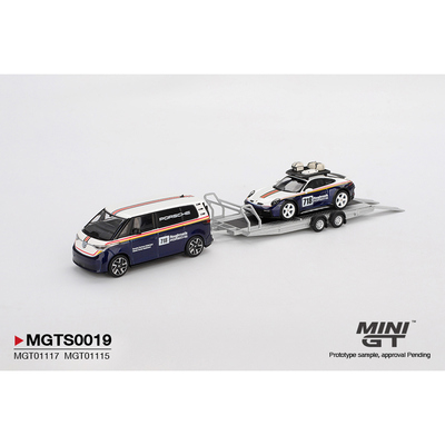 MINIGT164达喀尔718拖车模型