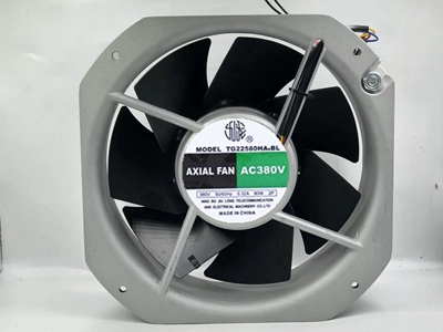 宁波九龙TG22580HA2/6BL金属轴流风机电焊机散热排风扇200FZY6a-S
