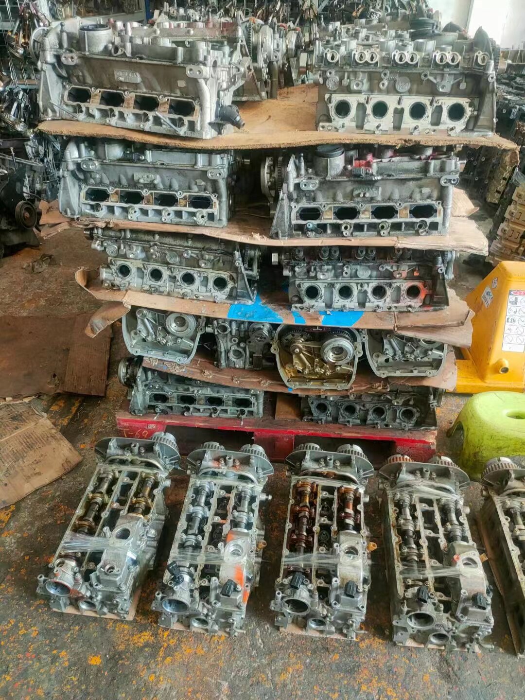 福特翼虎金牛座 锐际 探险者488WQ蒙迪欧 气缸盖总成中缸缸体拆车