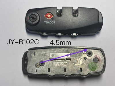 适用美旅旅密码锁箱包锁头TSA16023拉杆箱XFG密码锁XFG