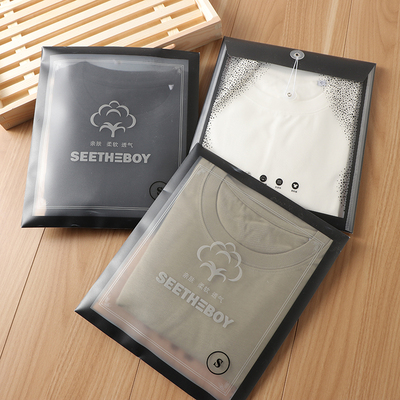 液氨工艺！男士圆领纯色短袖T恤