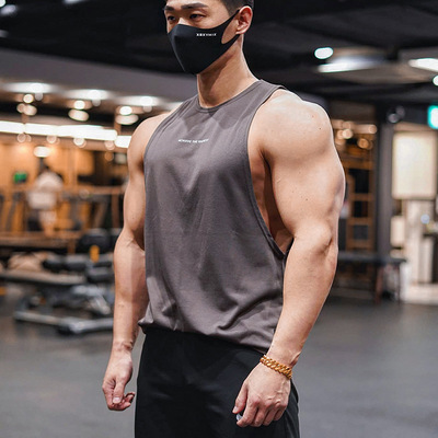 运动健身背心无袖坎肩透气男宽松