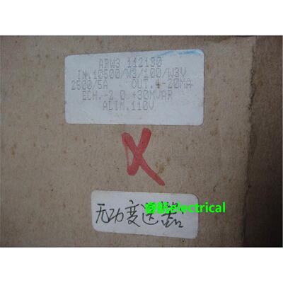 斯菲尔sfere 无功组合变送器 ARW3 110V -30+10MVAR议价*