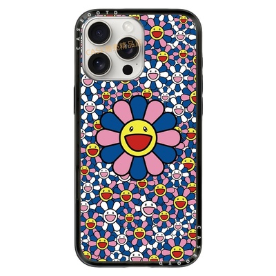 CASE村上隆太阳花新壳体适用于苹果17Pro max手机壳iPhone17 16 12 13 14 15Pro Max plus磁吸ti保护套