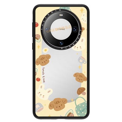 CASE张真源同款Dinotaeng柿子椒熊适用华为mate70/70pro/60Pro+手机壳ti防摔壳磁吸保护套卡通可爱