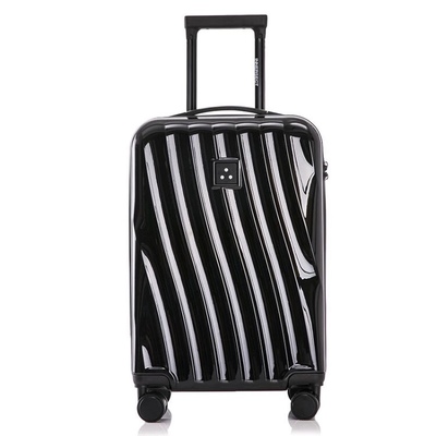 INNERSECT 潮牌 行李箱-IS581120男女通用旅行箱拉杆箱 黑色 20寸