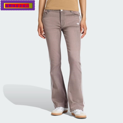 三叶草牛仔裤女2025秋季新