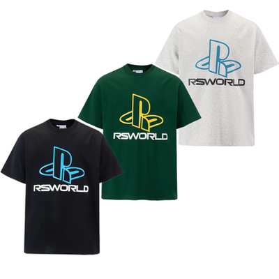 RsnenLB美式字母印花短袖T恤