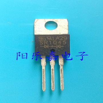 全新肖特基二极管 SR1045 SRF1045 10A/45V TO-220 进口原装