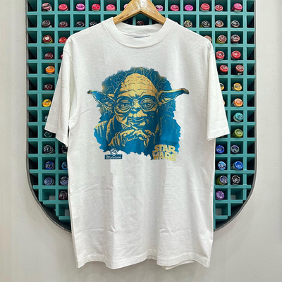 Matutano动漫街头美式vintage古着小众设计感阿美咔叽潮牌短袖T恤