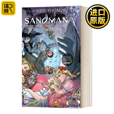 睡魔 卷3 第三册 豪华版 精装 英文原版 The Sandman Vol. 3 The Deluxe Edition Book Three 尼尔盖曼 DC漫画小说 进口英语书籍