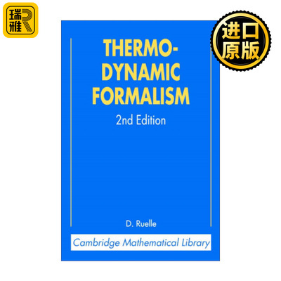 Thermodynamic Formalism 热力学形式 剑桥数学图书馆系列