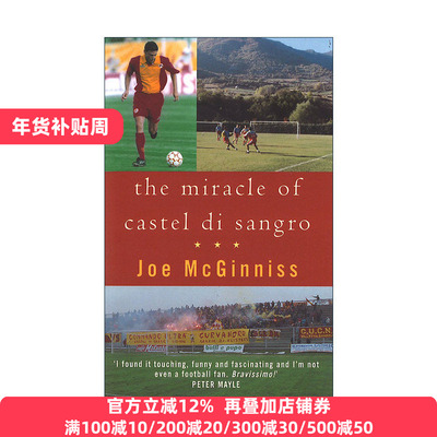 英文原版 The Miracle of Castel Di Sangro 意大利血堡奇迹 足球纪实 乔·麦金尼斯 英文版 进口英语原版书籍