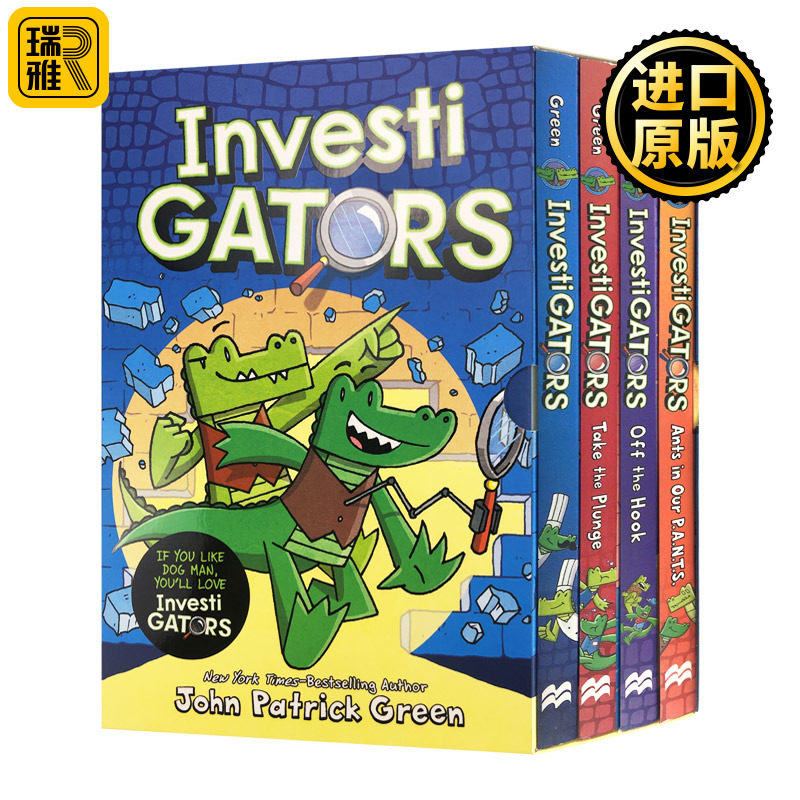 4 InvestiGators 4-book英文原版_虎窝淘