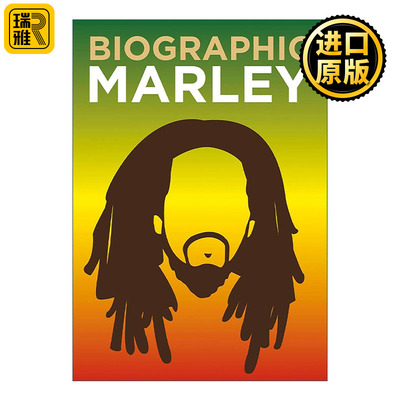 英文原版 Biographic Marley 鲍勃·马利 雷鬼音乐鼻祖 信息图表式精装名人传记 英文版 进口英语原版书籍