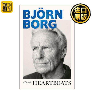 英文原版 Heartbeats 心跳 网球大满贯 比约•博格自传回忆录 Bjorn Borg 英文版 进口英语原版书籍